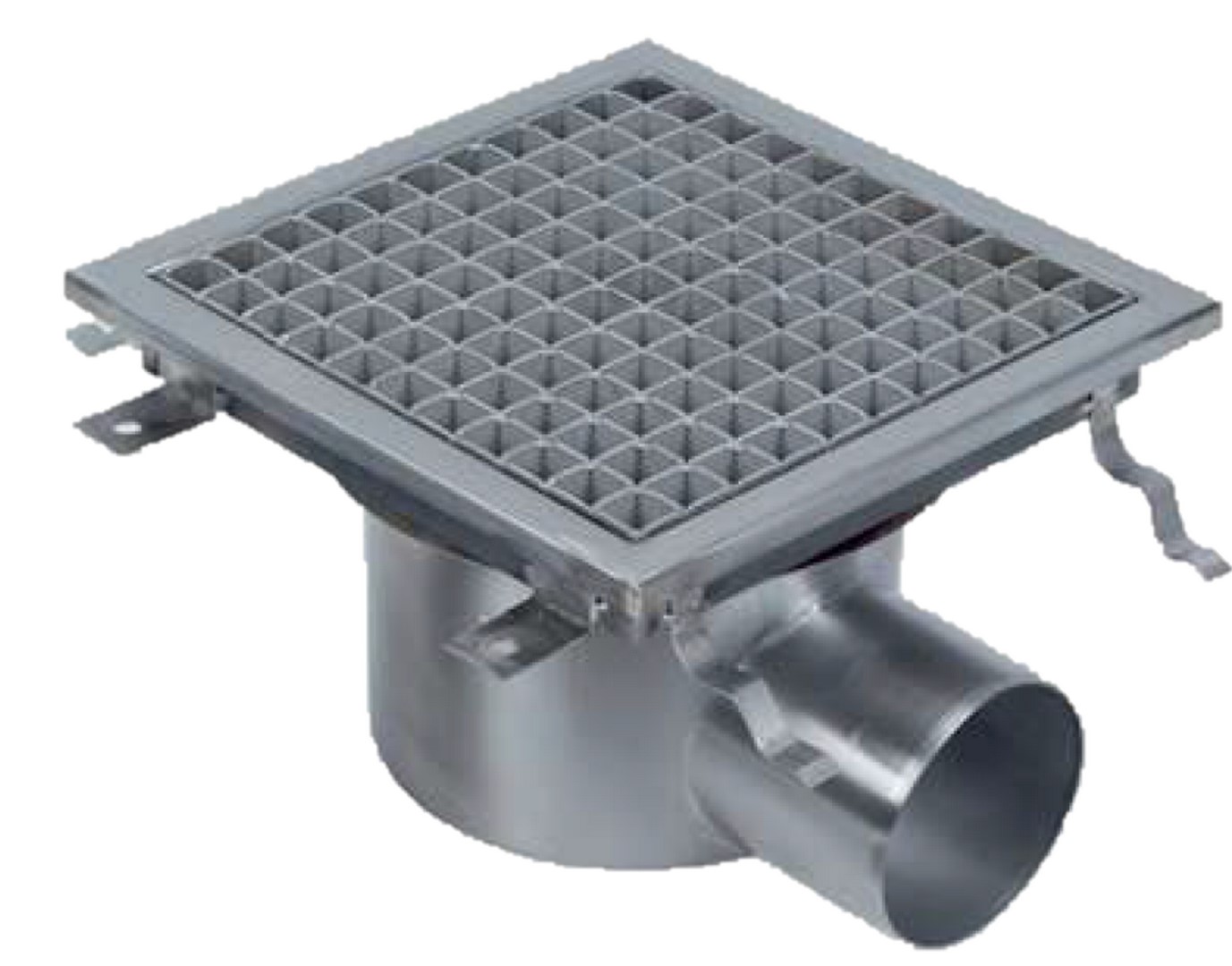 KOMPLE PASLANMAZ TAVALI YER SÜZGECİ ANTİBAKTERİYEL SİFONLU YANDAN ...